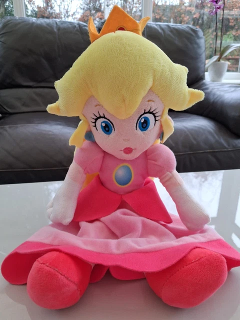 PRINCESS PEACH - Super Mario - Nintendo - Soft Toy/Plush - 14” - 2022 £ ...