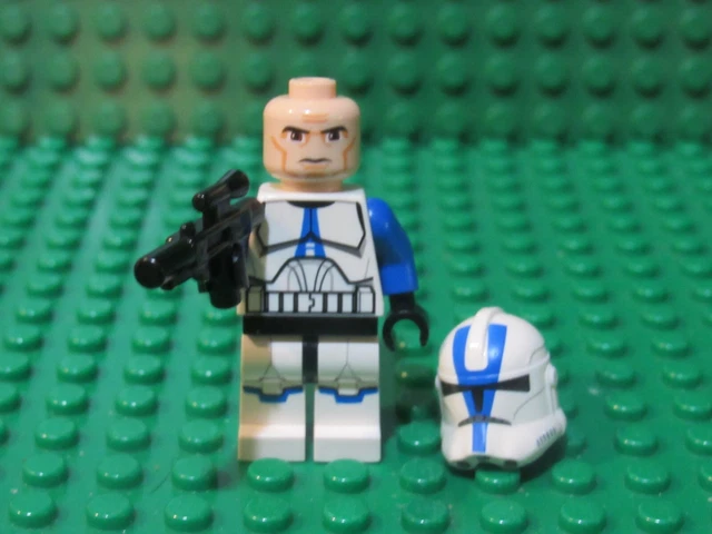 LEGO STAR WARS 501st Legion Clone Trooper Minifigure 75002 75004 Phase ...