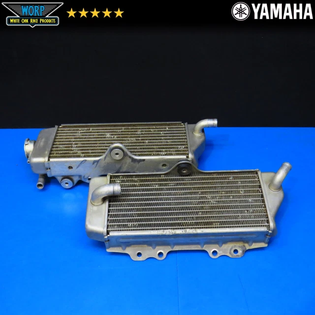 2004 YAMAHA YZ450F Left Right Radiator Cooling System Panel Pair 5Ta ...