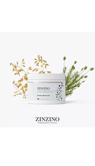 ZINZINO ZINOBIOTIC + 8 Dietary Fiber Supplement, 100% Natural, Anti ...