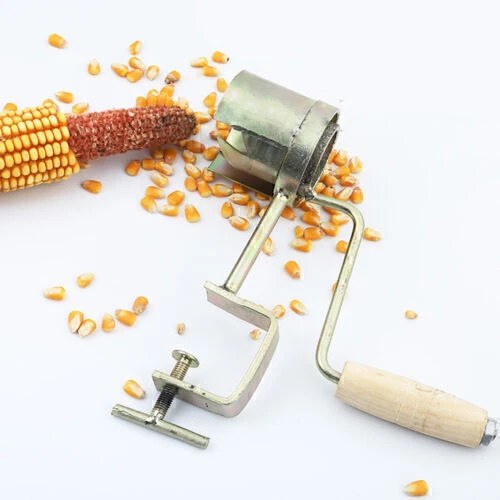 MINI HAND CORN Peeler Thresher Machine Dry Corn sheller Stripper Tool £ ...