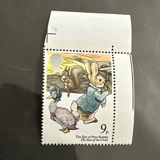 FRANCOBOLLI - GB Peter Rabbit, Pozzanghera Jemima - Anatra E Scoiattolo ...