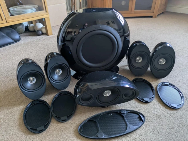 KEF HTS3001SE 5.1 surround Speaker System £208.72 - PicClick UK