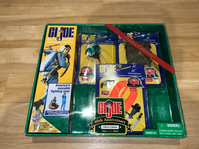 MINT RARE VINTAGE GI Joe Action Man 40th Pilot & Scramble Accessories ...