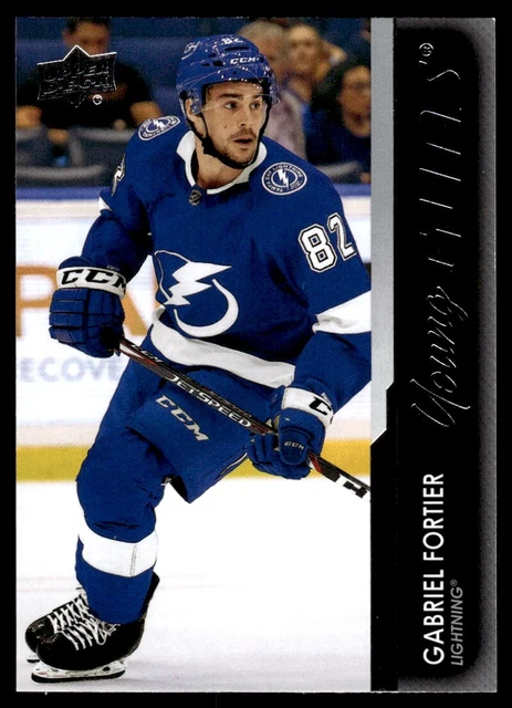 2022-23 UPPER DECK YOUNG GUNS Gabriel Fortier Tampa Bay Lightning #704 ...