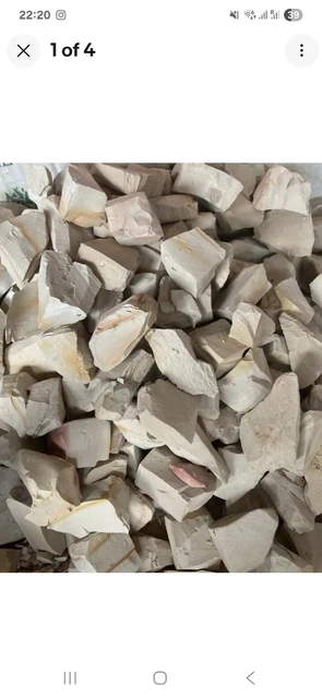 EARTHBITE CALABA CHALK, Edible Clay, Very Dry Crunchy Clay, Nzu, ASMR ...