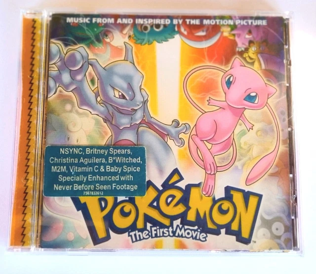 POKEMON THE FIRST movie original soundtrack CD W/Hype Sticker $19.95 ...