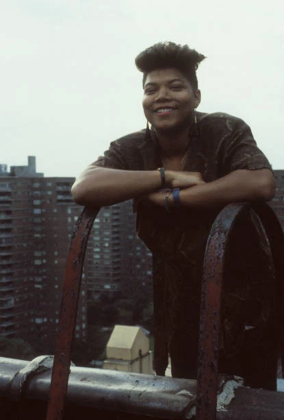 QUEEN LATIFAH APPEARS in a portrait taken on October 6, 1989 in N - Old ...