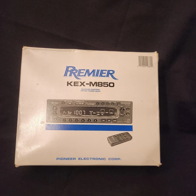 PIONEER KEX-M850 OLD SCHOOL CASSETTE/RECEIVER. TOP OF THE LINE Rare £ ...
