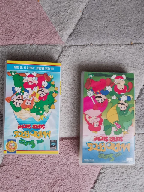 2 THE SUPER Mario Bros Super Show VHS The Great BMX Race ,Pirates of ...