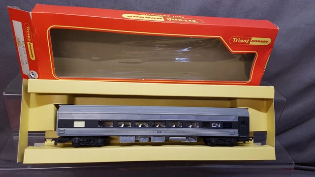 TRIANG HORNBY R.444 C.n Canadian National Silver Passenger Coach 300 ...
