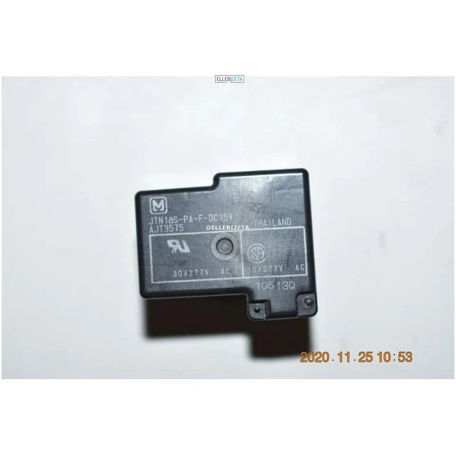 RELE PANASONIC JT-RELE JTN1aS-PA-F-DC15 V 30 Amp 2 Pièces (CC1/2778 ...