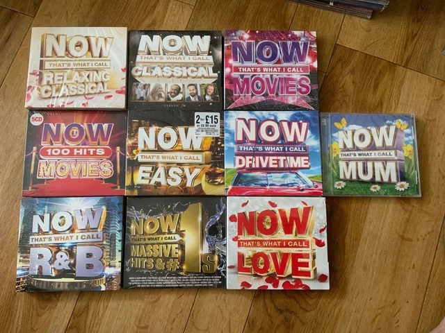 NOW THATS WHAT I Call Music CD Bundle Job Lot drivetime mum r&b movies ...