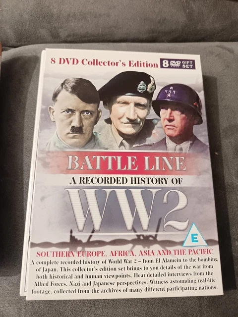 BATTLE LINE A RECORDED HISTORY OF WORLD WAR 2 2003 DVD Tin case £5.92 ...