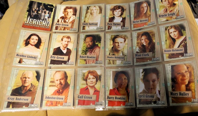 JERICHO US TV Series 2007 Complete Set 72 Trading Cards From Inkworks £ ...