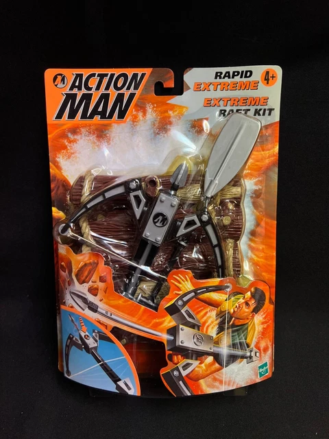 ACTION MAN - Rapid Extreme Raft Kit - Carded Unused - Mam - Hasbro £25. ...