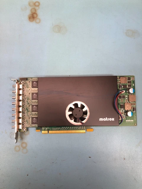 CHEAP MATROX M9188 PCIe x16 Multi-Display Octal Graphics Card ATX 2GB ...