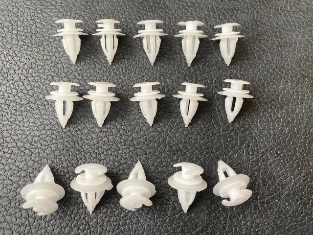 CITROEN DOOR CARD Panel White Plastic Fastener Retainer Trim Clips £4. ...