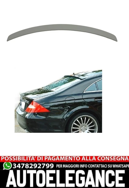SPOILER BAGAGLIAIO E spoiler tetto adatti per Mercedes CLS Classe W219 ...