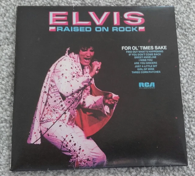 Elvis Presley 20 Original Albums No 14 Raised On Rock Eur 9 36