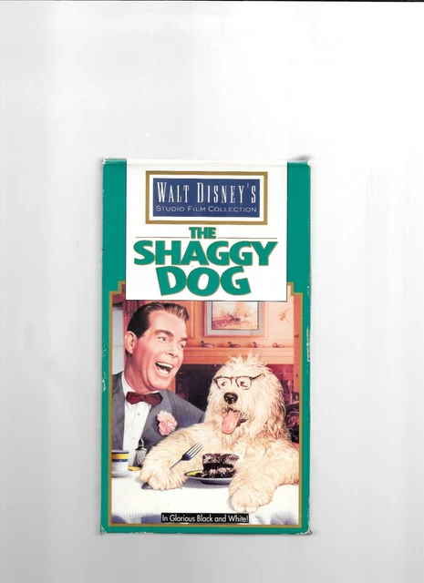 WALT DISNEY S The Shaggy Dog 1959 Vintage Black and White VHS £27.75 ...
