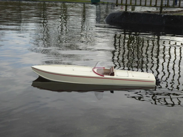 H.A.KITS SKI BOAT, Wood model boat kit. 530mm long. £39.00 - PicClick UK