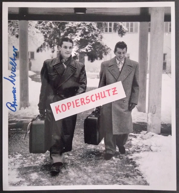 OTTMAR WALTER 🇩🇪 DFB Weltmeister 1954 in der Schweiz original ...