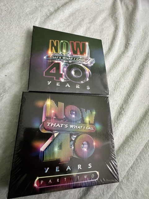 NOW - THAT'S What I Call 40 Years - Part one and Part Two £30.00 ...