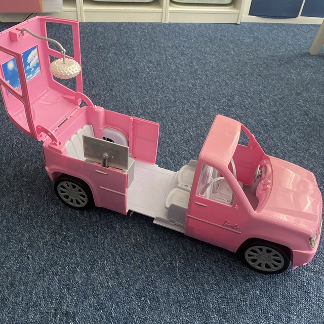 BARBIE PINK PARTY Disco Extending Limousine SUV Vehicle £25.95 ...