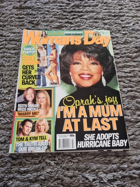 WOMAN'S DAY MAGAZINE November 2005-Princess Mary-Nicole Kidman EUR 12 ...