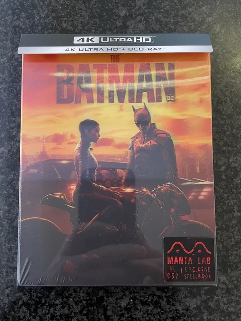 THE BATMAN - 4K Blu-ray Steelbook - Manta Lab Exclusive No. 52 £129.99 ...