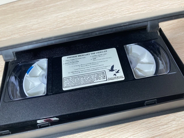 FREDDIE MERCURY FM Video VHS EP VHS 1986 QUEEN 4 Tracks 1986 EMI £8.95 - PicClick UK