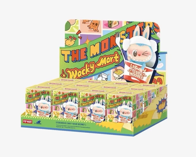 POPMART THE MONSTERS Wacky Mart Séries Figures Set Complet Blind Box ...