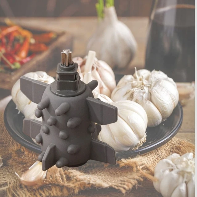 PROFESSIONAL AUTOMATIC GARLIC Skin Remover Electric Silicone Efficient ...