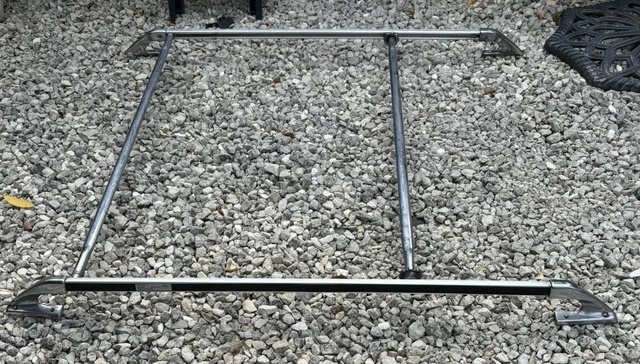 CLASSIC ORIGINAL FORD Chrome Roof Rack Fits MK2 Granada Estate Complete ...