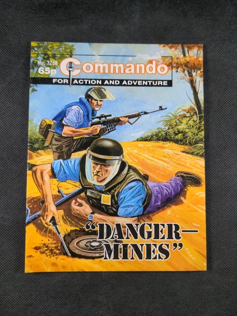 COMMANDO COMIC ISSUE Number 3266 "Danger-Mines" EUR 5,19 - PicClick IT