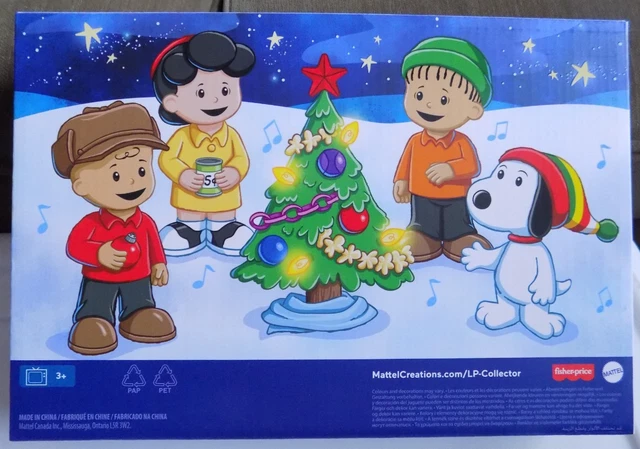 FISHER PRICE A Charlie Brown Christmas Peanuts Little People Collector ...