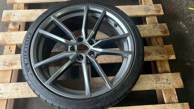 VW GOLF R Pretoria Alloy Wheel Mk7 Michelin Tyre Grey 5G0601025Aj ...