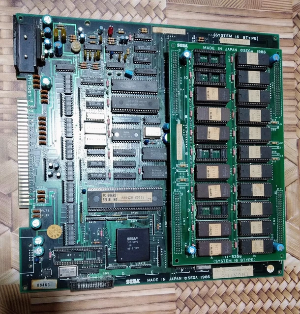 SHINOBI. SEGA SYSTEM 16. Original Pcb Board Arcade Non-Jamma EUR 399,99 ...