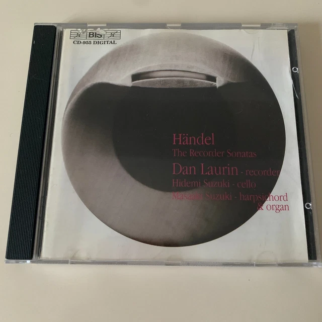 HÄNDEL - DAN Laurin, Hidemi & Masaaki Suzuki – Recorder Sonatas / CD ...