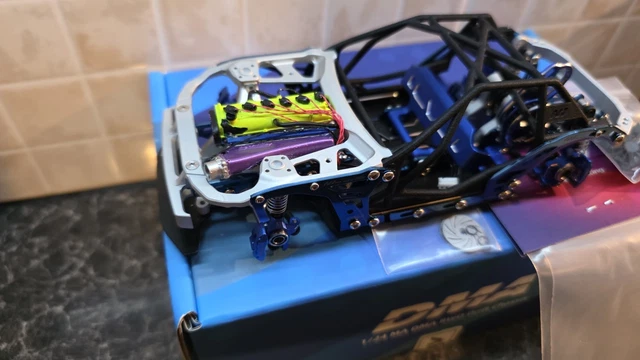 MA RACING DMA 1/24 Scale Drift Chassis Drift ART Rhino RTS Servo ...