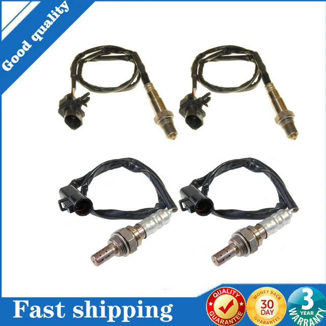 SET OF 4 Upstream+Downstream Oxygen Sensor For 2009-2014 Ford E-150 E ...