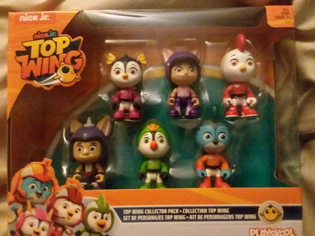 HASBRO TOP WING Nick Jr. 6 Figure Set NIB Betty Braddy Brody Rod Swift ...