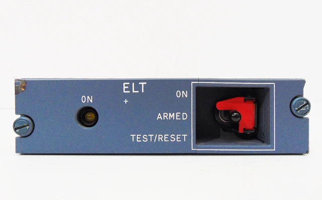 AEROSPATIALE AIRBUS A320 Pilot Cockpit ELT Control Panel, Honeywell PN ...