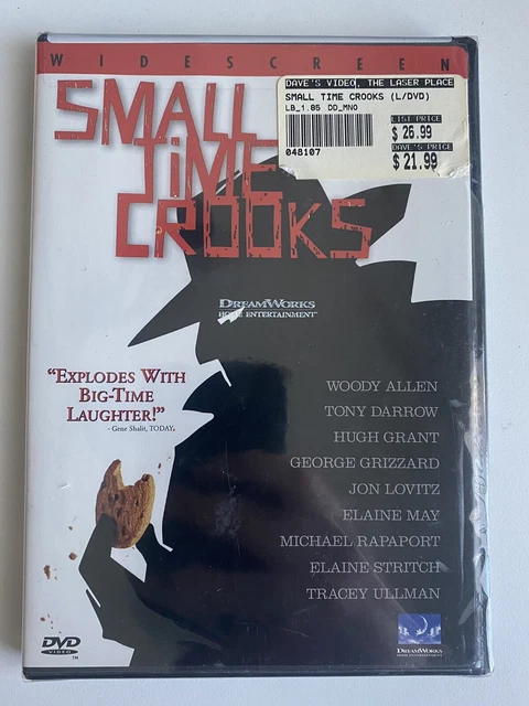 SEALED SMALL TIME Crooks (DVD, 2000) Woody Allen, Hugh Grant & Jon ...