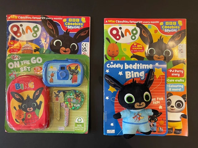 CBEEBIES SPECIAL MAGAZINE Bing Play Soft Toy Issues 193, 198/2025 £21. ...