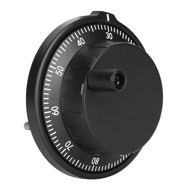 HANDWHEEL ELECTRONIC CNC Manual Pulse Generator Hand Wheel 80mm 100PPR ...
