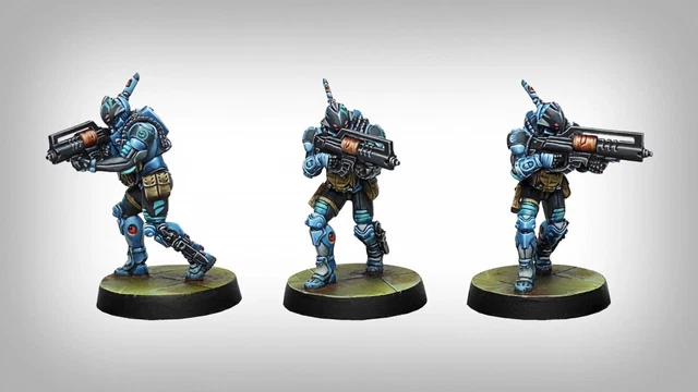 INFINITY NEW KAMAU HMG Kamaus Op ICESTORM Panoceania Corvus Belli VCB ...