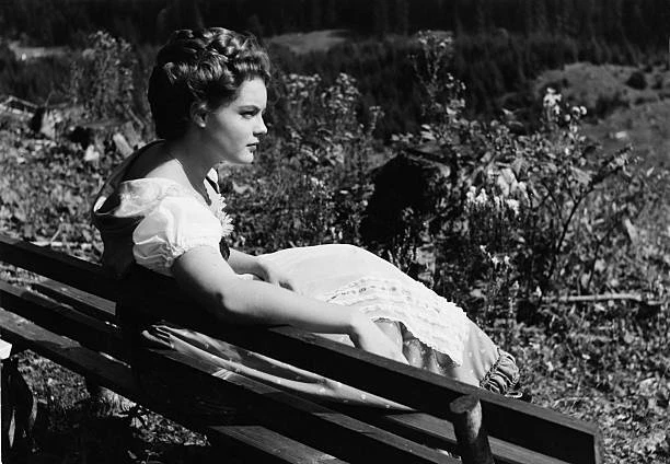ROMY SCHNEIDER GERMAN Actress, Old Photo of Romy Schneider during the ...