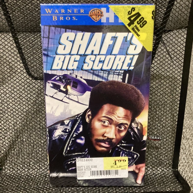 SHAFT'S BIG SCORE ! VHS Tape Brand New Factory Sealed Warner Bros ...